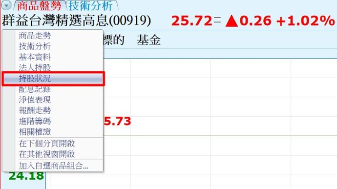 XQ 能查詢ETF有哪些成分股嗎? - XQ全球贏家官方論壇