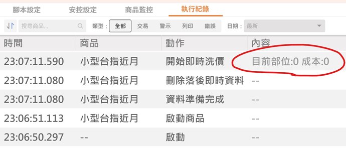 自動交易庫存消失 - XQ全球贏家官方論壇